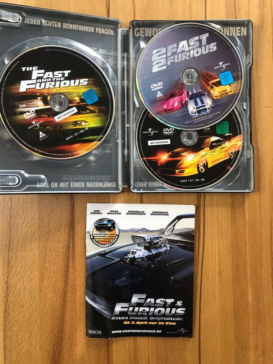 The Fast and The Furious Ultimate Collection 3 Movie Set (Gebraucht) in ...