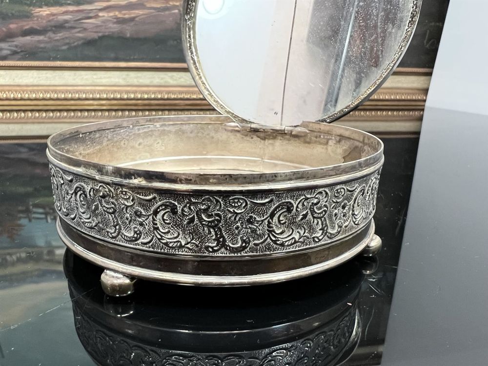 ALTE SILBER ZILPLA 90 DOSE SCHATULLE (Antik) in Vettweiß für CHF 67 ...