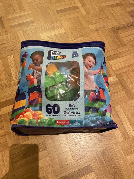 Duplo Mega Bloks Big Building Bag, 60 Teile (Neu (gemäss Beschreibung ...