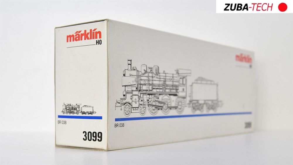 Märklin 3099 Dampflok BR 038 DB H0 WS OV (Gebraucht) in St. Gallen für CHF 50.5 – mit Lieferung ...