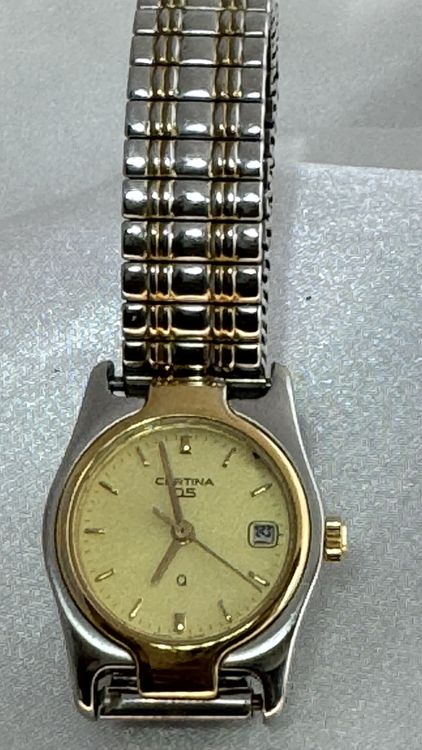 Certina DS Damenuhr bicolor, Gold/Silber, Vintage (Gebraucht) in Untersiggenthal für CHF 20 ...