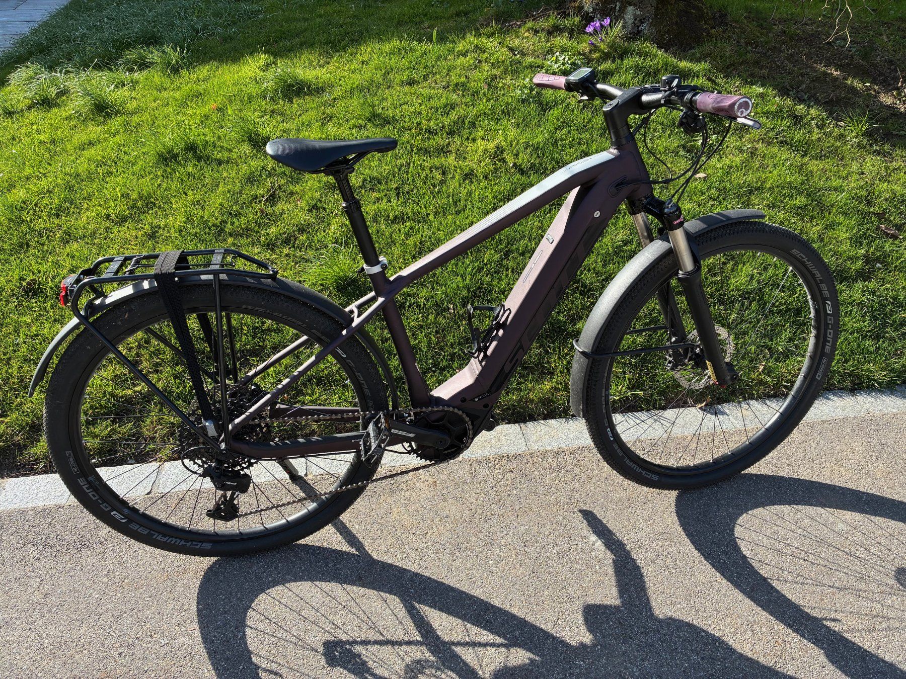 Scott Axis E-Bike Contessa 20 Lady, Farbe Bordeaux, Grösse M (Gebraucht ...