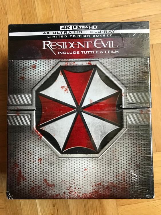 Resident Evil Collection - 4K Ultra-HD + Blu-ray Box Set (Gebraucht) in ...