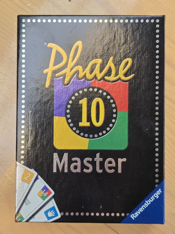 Phase 10 Master Kartenspiel von Ravensburger Neu unbespielt (Neu ...