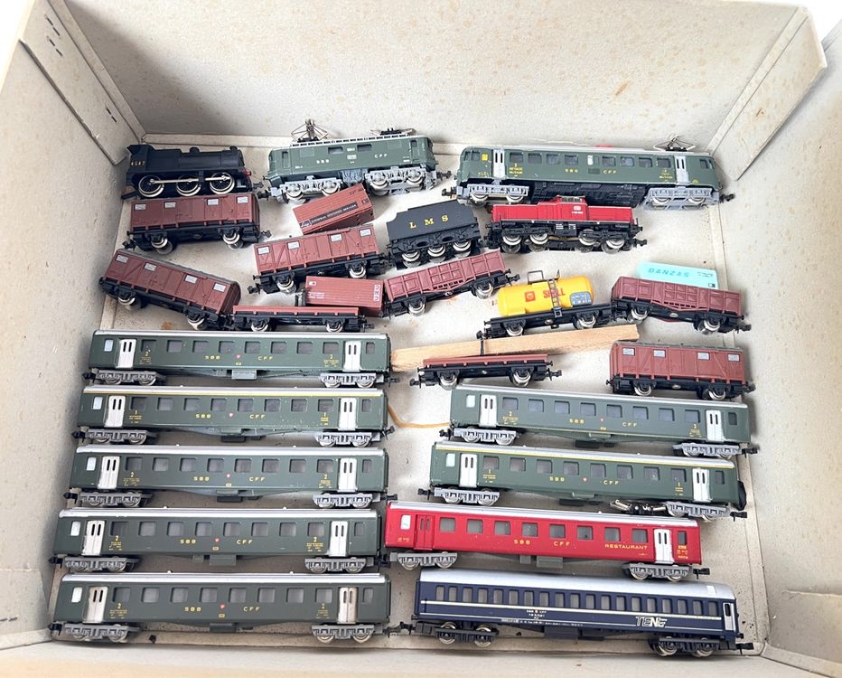 Lima Italy Modelleisenbahn Spur N? Grosses konvolut Loks div | Kaufen ...