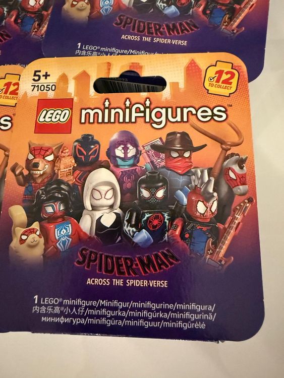 Set LEGO Minifigure Spider-Man Across the Spider-Verse 12 x (Neu und ...