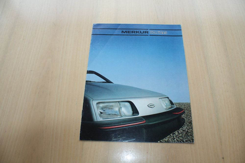 Ford Merkur XR4Ti Prospekt Jahrgang 1985 | Kaufen auf Ricardo