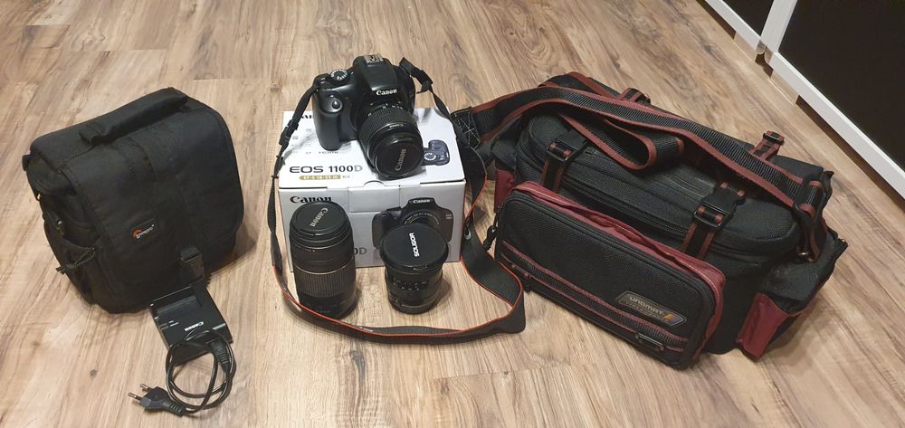 Super Canon EOS 1100D mit viele Zubehör | Kaufen auf Ricardo