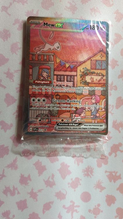 Mew ex OVP Sealed Promo Pokemon 151 deutsch | Kaufen auf Ricardo