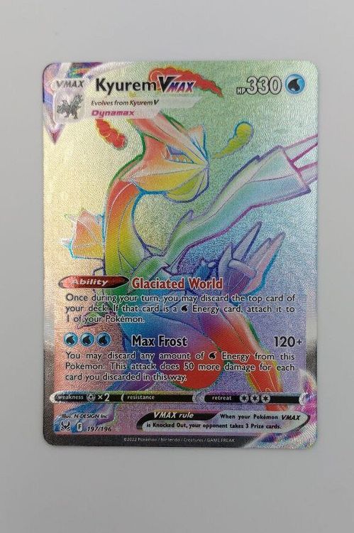 Kyurem VMAX (197/196 Lost Origin) NM / ENG | Kaufen auf Ricardo
