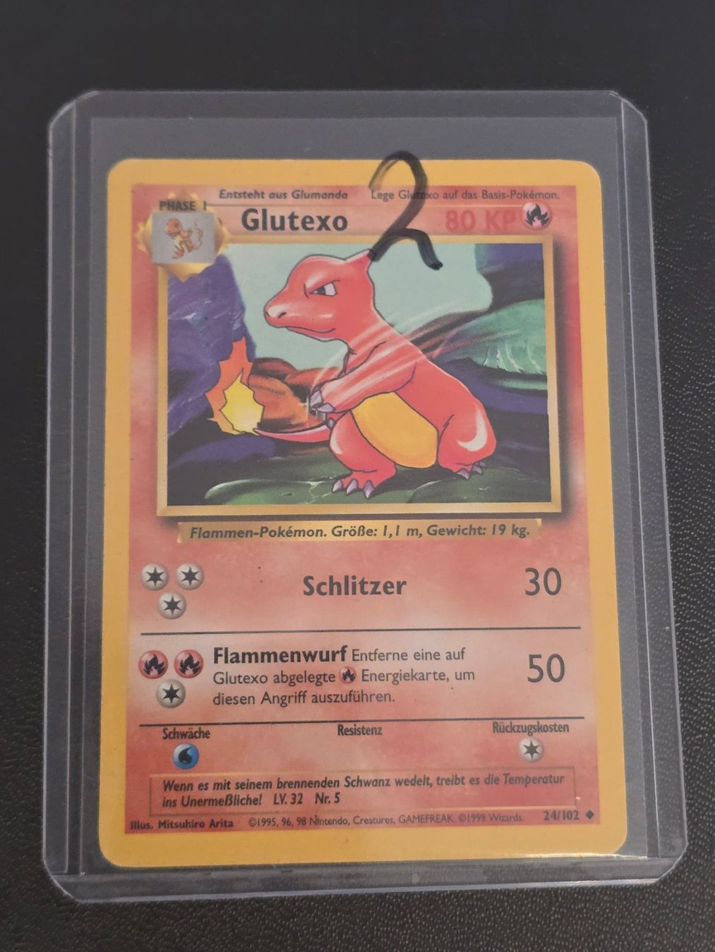 🇩🇪 Pokemon Base 》Glutexo 24/102 (Gebraucht) in Niederbipp für CHF 3 ...