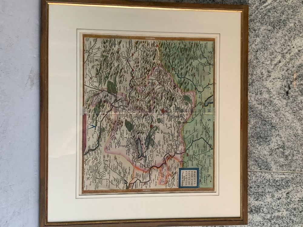 Tilemann Stella (1525-1589) Antike Landkarte | Kaufen auf Ricardo