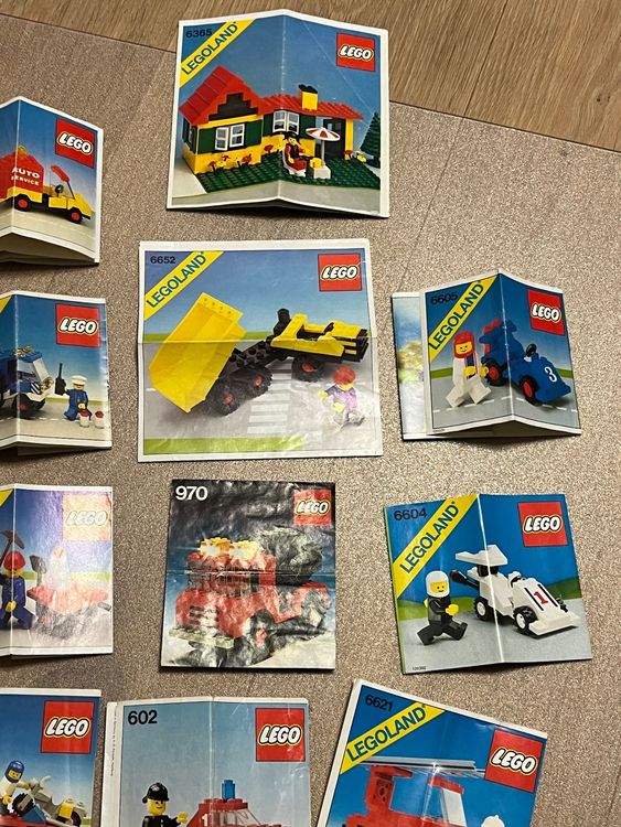Ca 5.5 kg Lego Konvolut mit Anleitungen Vintage (Gebraucht) in ...