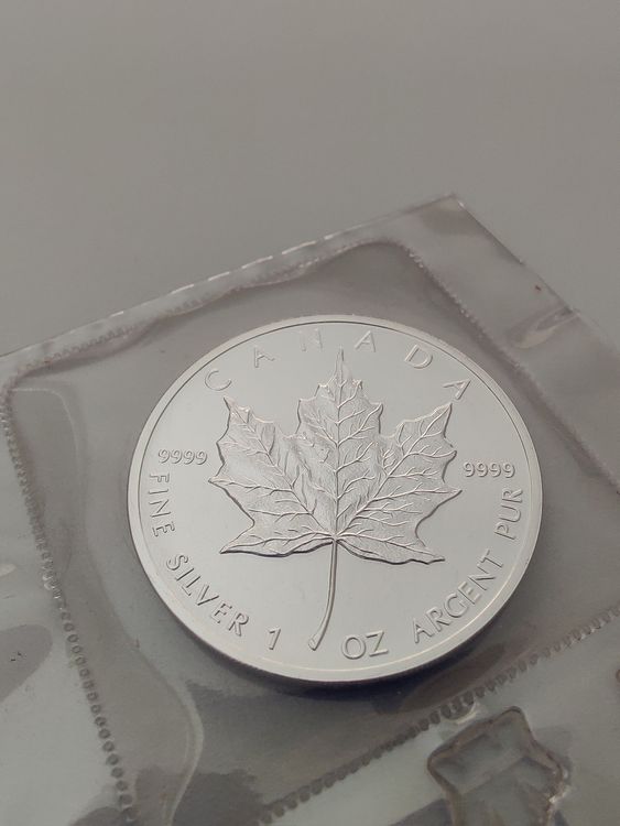 1 oz Silber Maple Leaf 1988 Ab 1Fr. | Kaufen auf Ricardo