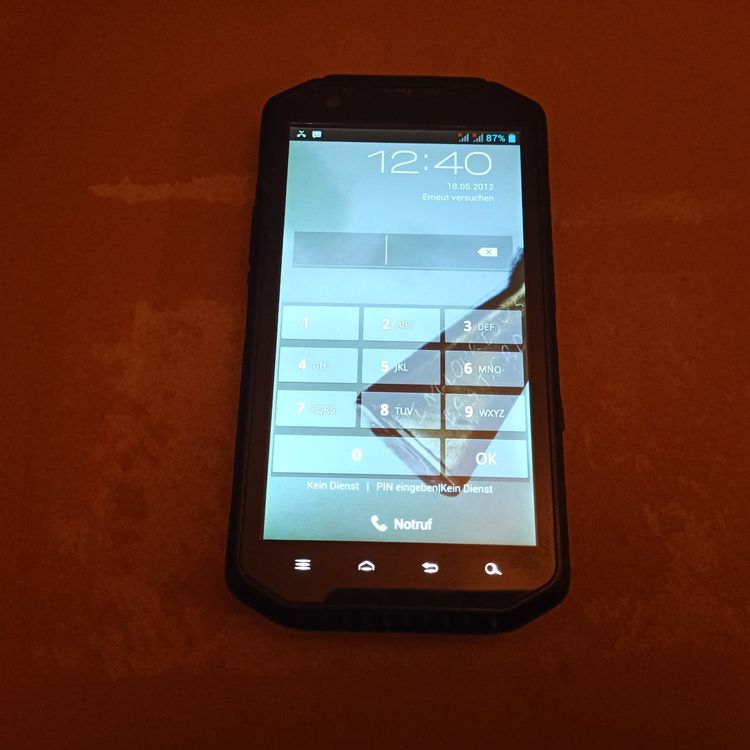 Android Handy Dual Sim, Phone Gesperrt: Robust RugGear RG700 | Kaufen ...
