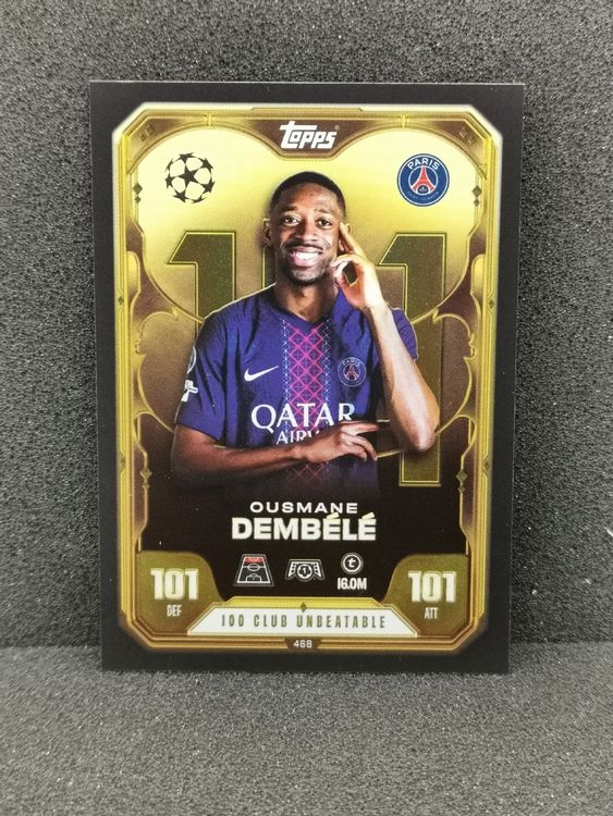 Match attax 2025/26 Ousmane Dembélé 100 club (Gebraucht) in Einsiedeln ...
