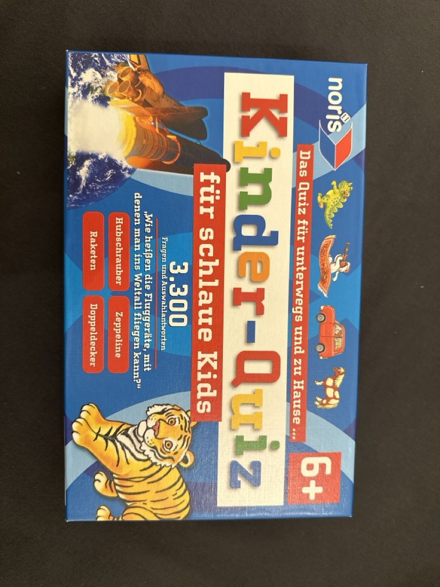 Noris Kinder-Quiz 6+, 3300 Fragen, Top Zustand! (Neu (gemäss ...