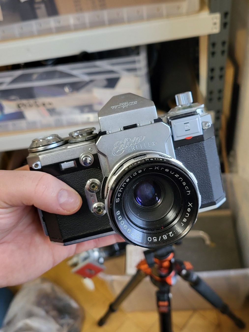 Edixa Reflex Schneider kreuznach Xenar 50mm f2.8 (Gebraucht) in Bern ...