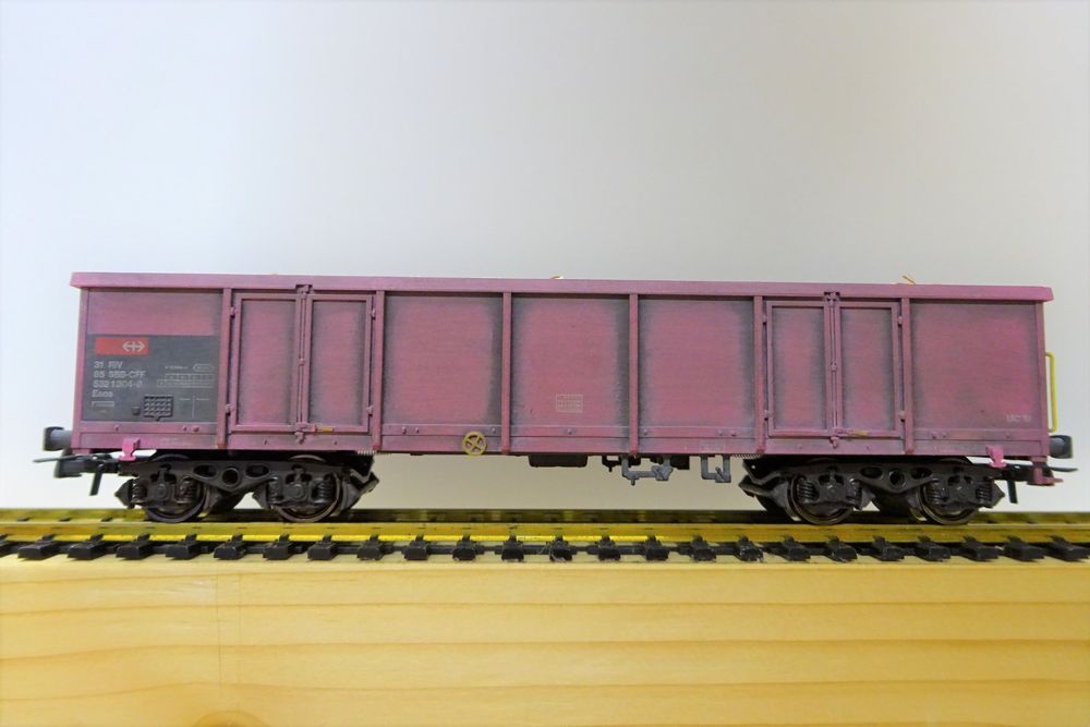 Roco SBB Set à 3 Verschiedene Hochbordwagen mit Holzladung. (Gebraucht) in Werthenstein für CHF ...