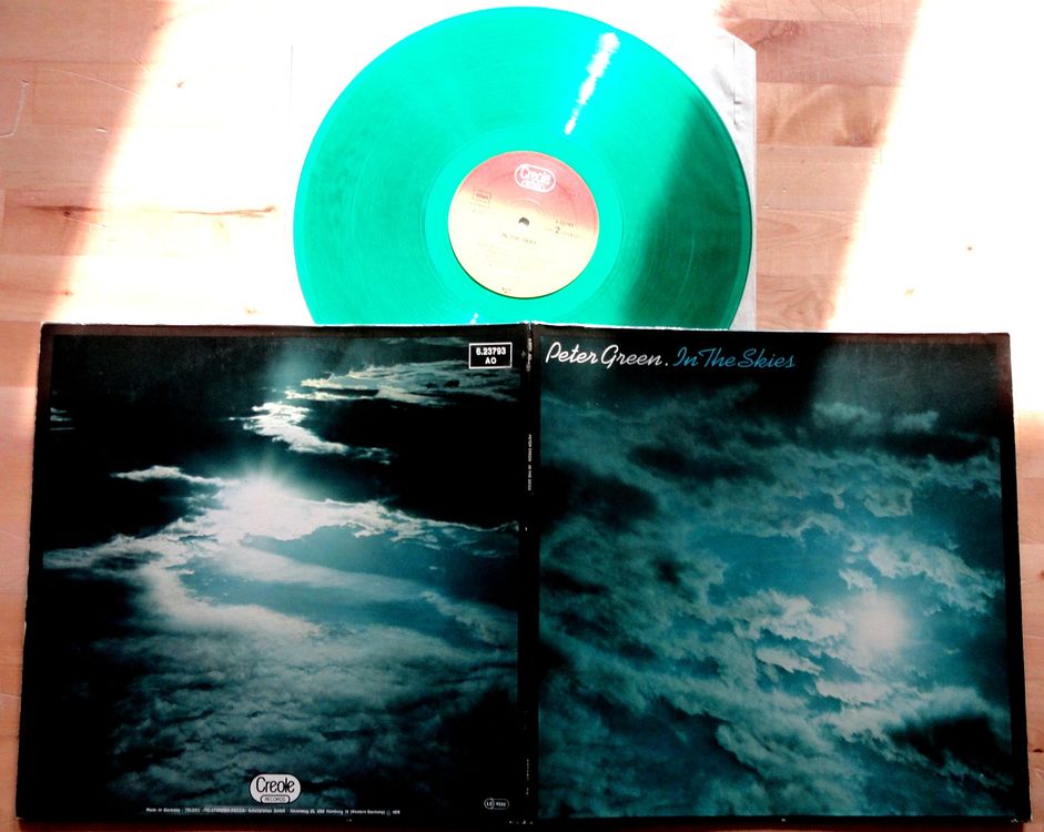 LP PETER GREEN in the skies CREOLE DE 1979 green vinyl top | Kaufen auf ...