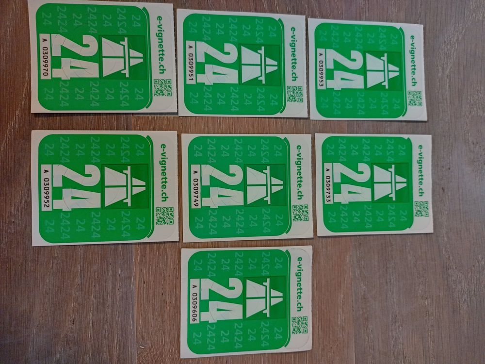 NEU auto vignette 2024 Autobahn (Neu und originalverpackt) in Gundetswil für CHF 35.5 – nur ...