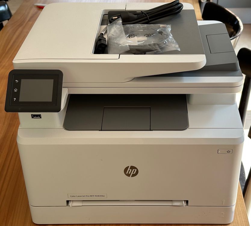 HP Farblaserdrucker MFP 283fdw praktisch ungebraucht (Neu (gemäss ...