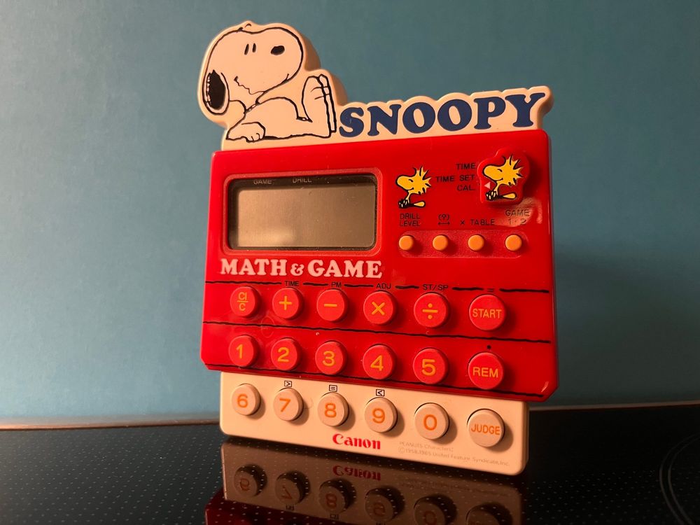 SNOOPY - Math Learning Aid - ein museales Stück - 1982 (Gebraucht) in ...