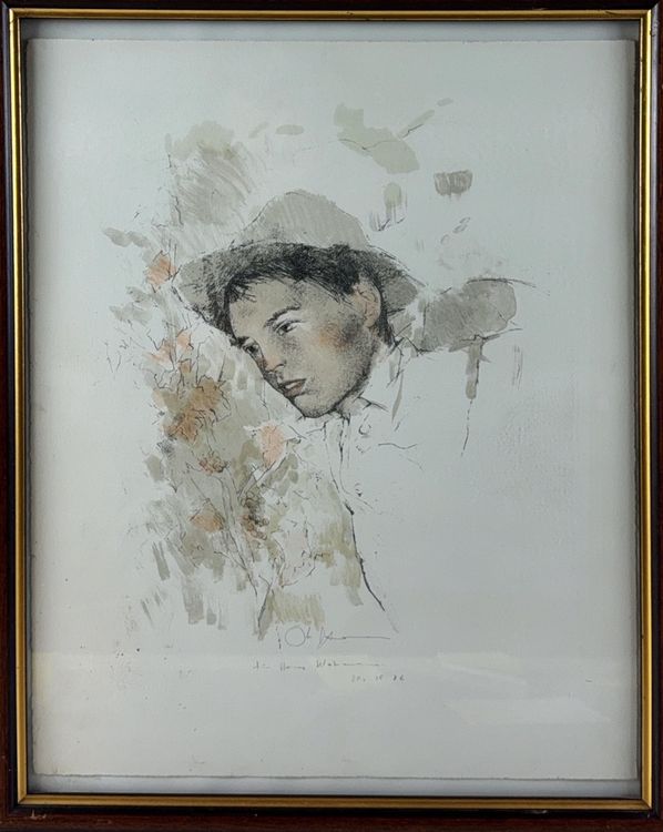 Otto BACHMANN (1915-1996) Lithographie Handsigniert (Gebraucht) in ...