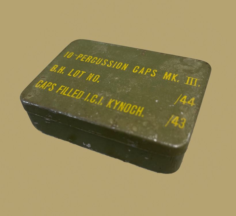 Boîte Percussion Caps MK. III, 1943 GB WW2 | Kaufen auf Ricardo