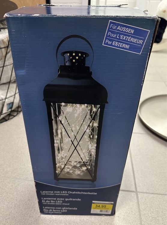 Laterne (Gebraucht) in Braunau für CHF 1 – mit Lieferung auf Ricardo kaufen