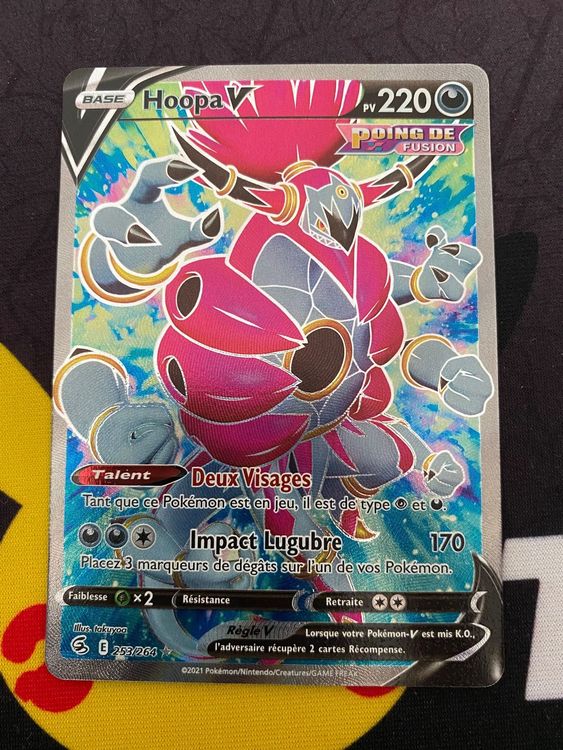 Pokémon Poing de Fusion Hoopa V Full Art (Gebraucht) in Orpund für CHF ...