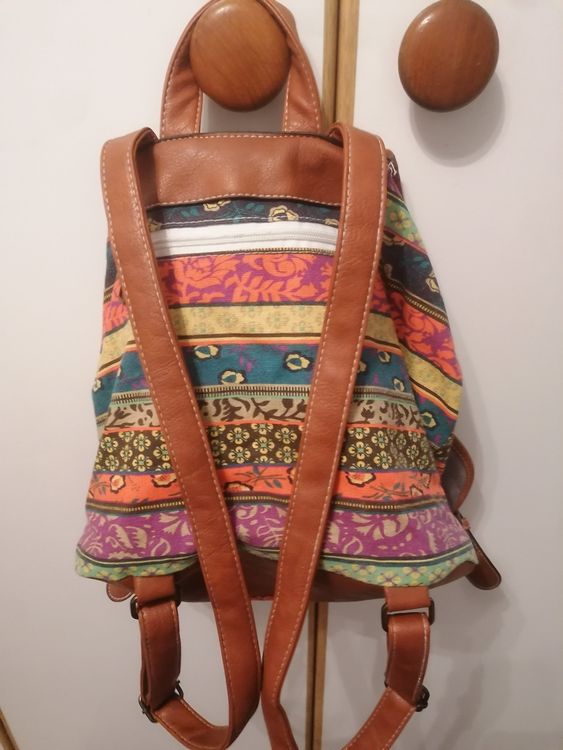 NEUER COOLER RUCKSACK MIT VIELEN FÄCHERN ETHNO BOHO STYLE (Neu (gemäss ...