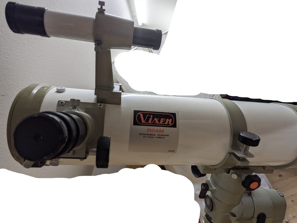 Vixen R114M Teleskop GP Equatorial Mount (Gebraucht) in Zürich für CHF 250 – nur Abholung auf ...