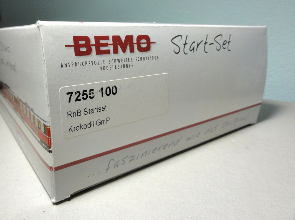 StartSet BEMO H0m/DC - RhB 413 Ge 6/6 I Personen-Güterwagen (Gebraucht ...