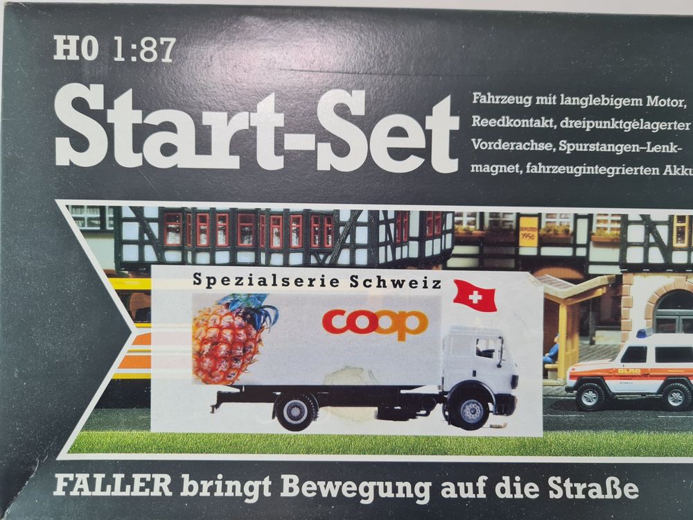 FALLER Car System LKW Coop Spezialserie Schweiz H0 1:87 (Neu (gemäss ...