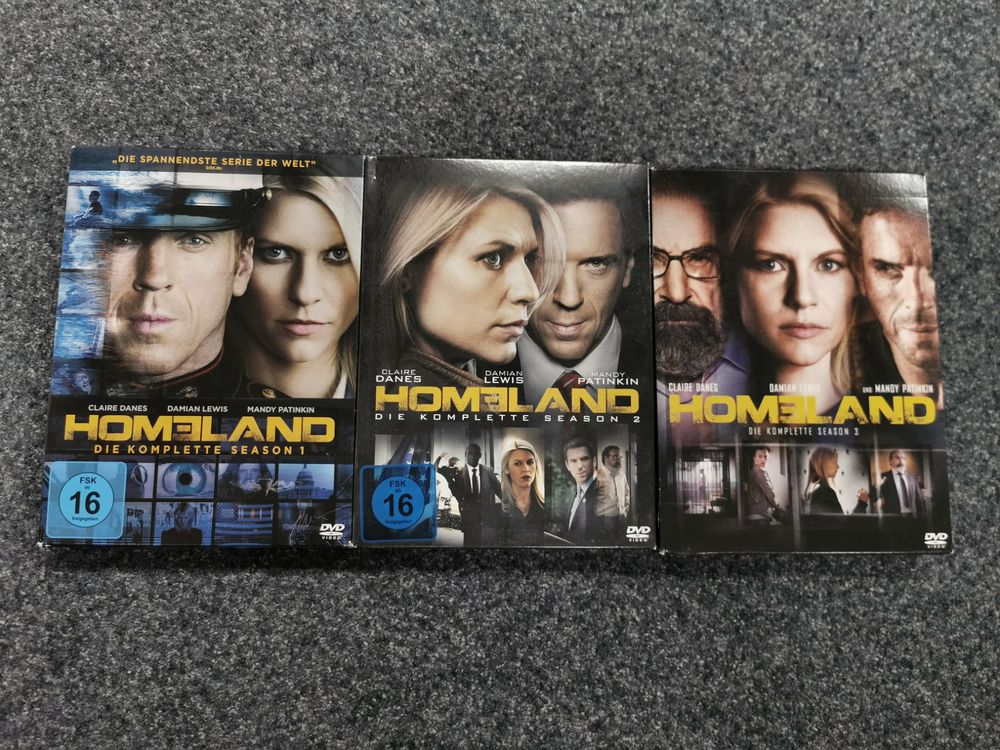 Homeland - Staffel 1 - 3 DVD | Kaufen auf Ricardo