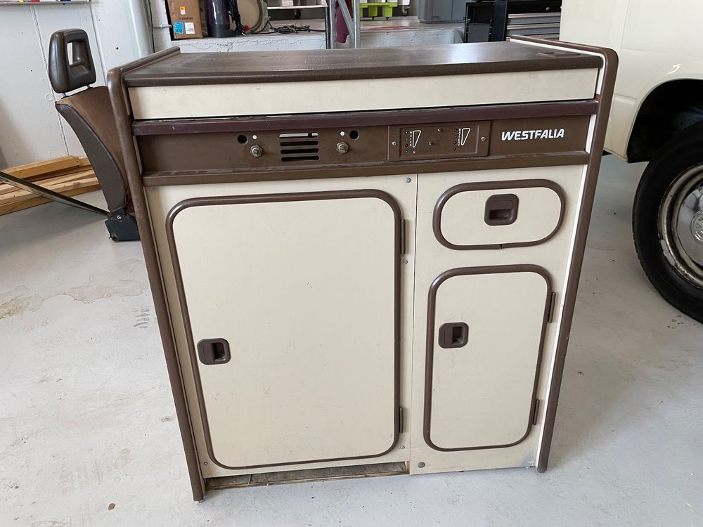 VW T3 Westfalia Küchenmöbel, Kühlschrank und Schranktüren | Kaufen auf ...