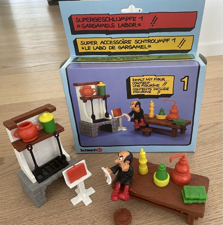 Schlümpfe - Gargamels Labor OVP 80er selten*** (Gebraucht) in Zollikon ...