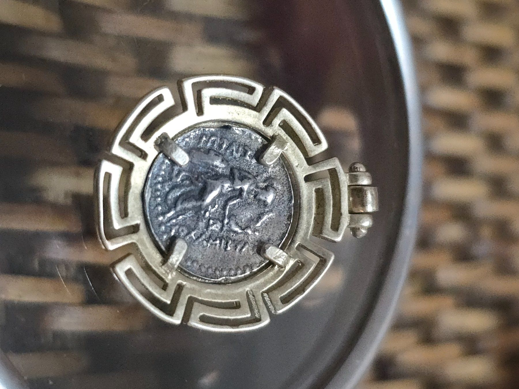 Pendantif antique avec pièce grecque originale - Unique! (D'occasion) à ...