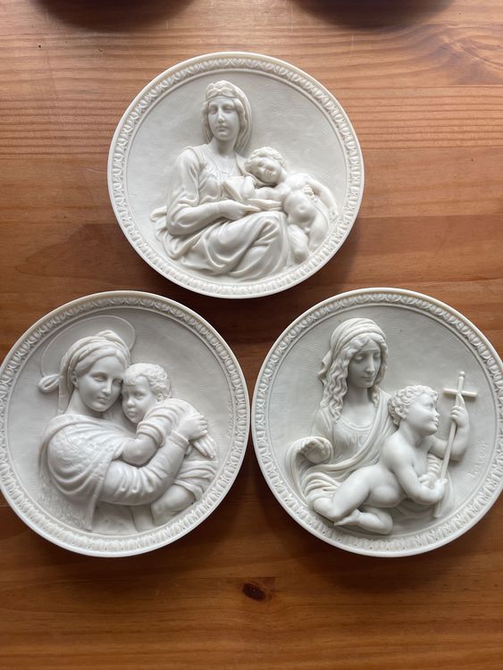 Madonna mit Kind 6 Stück weiss Meisterwerke der Madonnen (Gebraucht) in ...