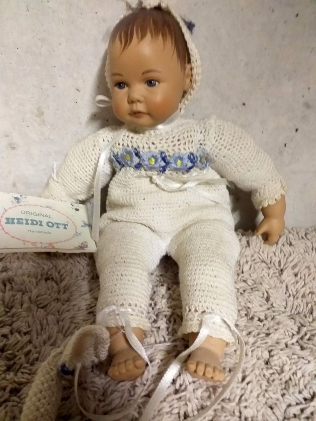 Heidi Ott Puppe Bebe Baby sehr gut erhalten, seltenes Modell (Gebraucht ...