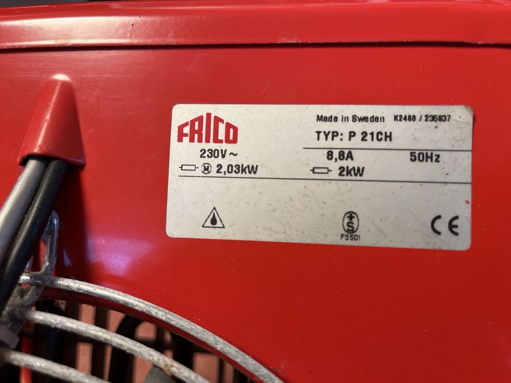 Elektroheizer, Frico-Tiger, 2000 Watt Leistung, Heizlüfter (Gebraucht ...