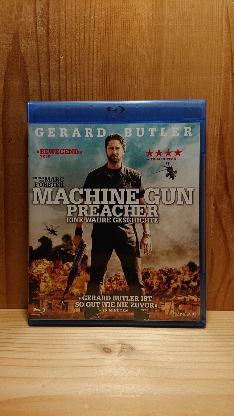 MACHINE GUN PREACHER Blu-Ray mit Gerard Butler (Gebraucht) in ...