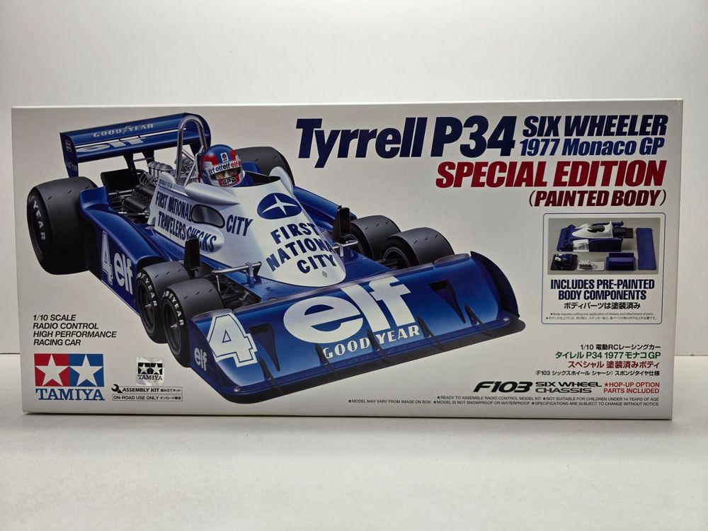 Tamiya Tyrrell P34 Six Wheeler 47392 Special Edition (Neu (gemäss ...