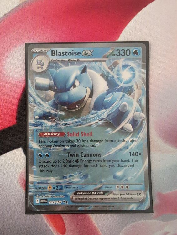 Blastoise ex - Pokemon 151 (MEW 009/165) | Kaufen auf Ricardo