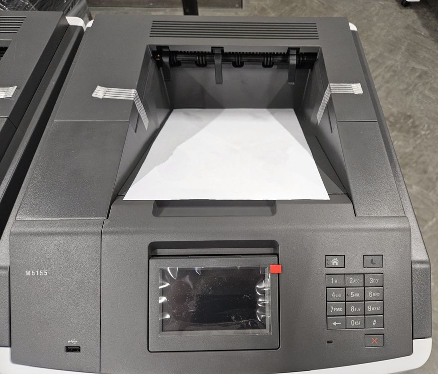 Lexmark M5155 Laserdrucker (schwarz/weiss) (Neu (gemäss Beschreibung ...