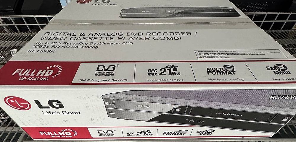 LG DIGITAL & ANALOG DVD RECORDER. CASSETTE PLAYER COMBo (Neu und ...