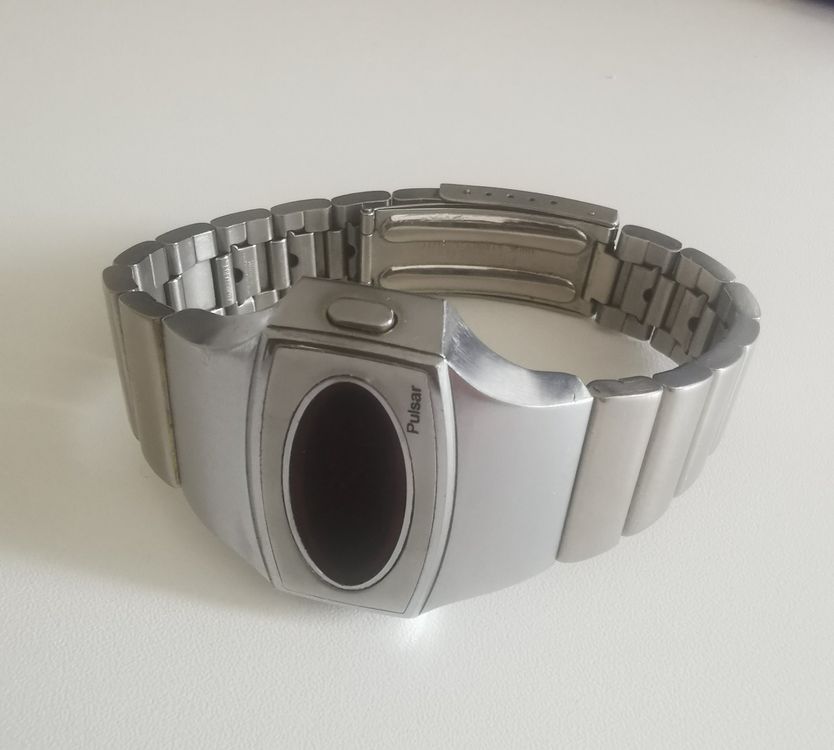 Pulsar LCD Uhr, 70er Jahre, Star wars Feeling , Kult , Stahl (Gebraucht ...