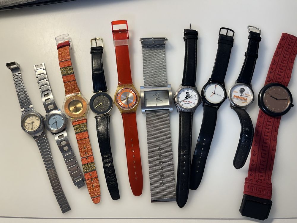 Vintage Uhrensammlung: Swatch, Mirexal, S.Oliver, Papillon (Gebraucht ...