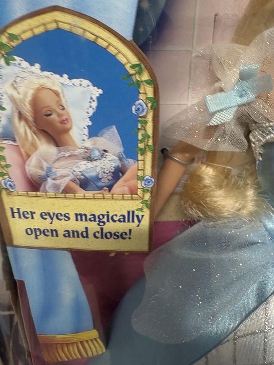 Sleeping Beauty Barbie, Sammlerstück, nie geöffnet!👸🏼 49 (Neu und ...
